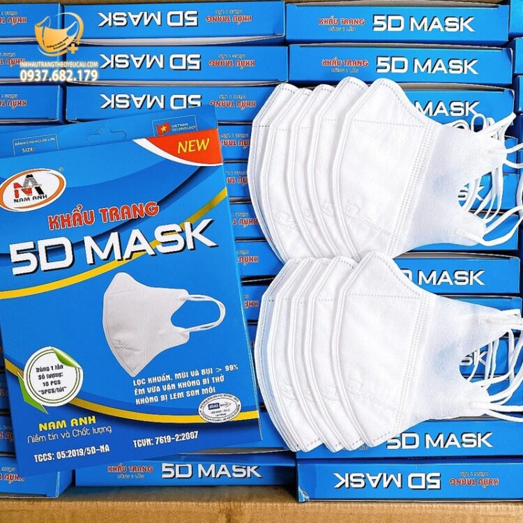 Khẩu Trang 5D Là Gì? Có Những Loại Khẩu Trang 5D Nào?